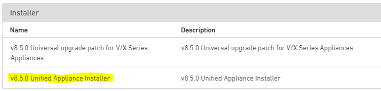 How to restore a Forcepoint appliance to a v8.5.x factory image