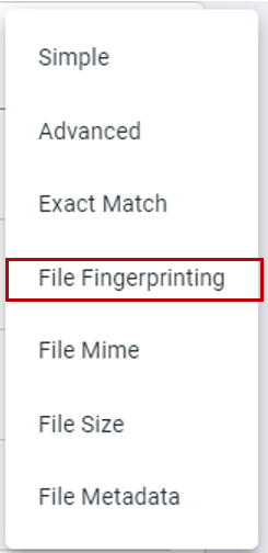 Creating File fingerprinting DLP Object in Forcepoint ONE