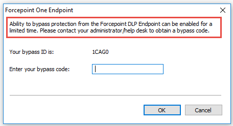 Customizing Forcepoint DLP Endpoint Client Messages