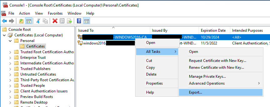 NGFW authentication using LDAPS with Active Directory