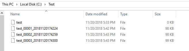 Creating a rolling or ring buffer packet capture in Wireshark for Windows