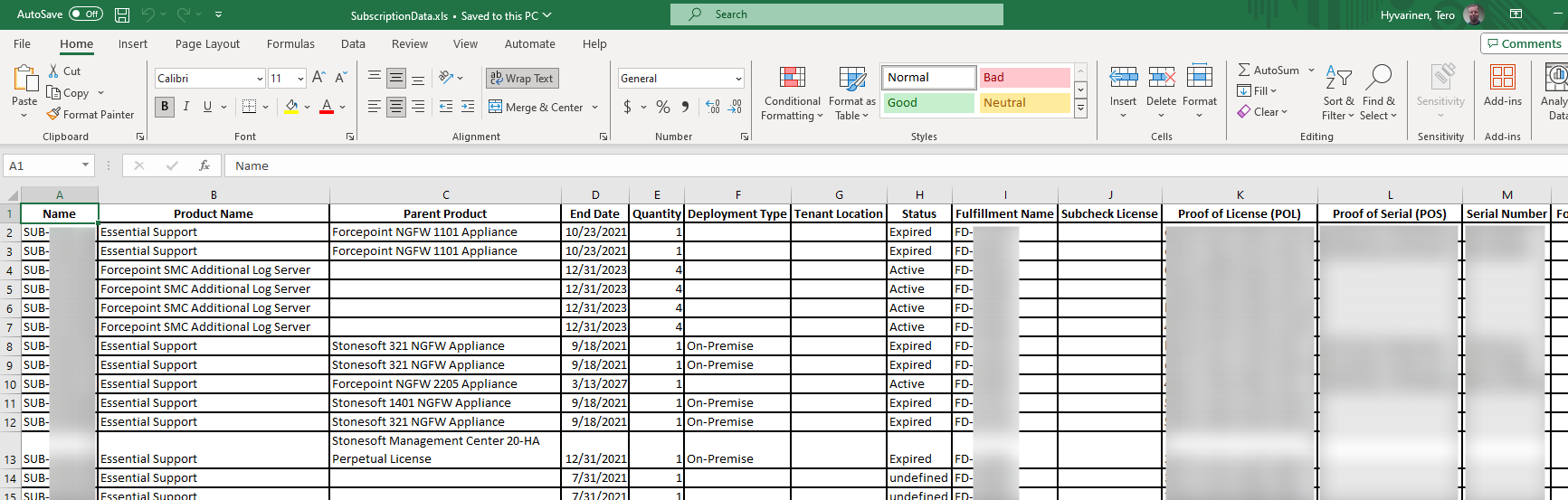 How to Locate NGFW and SMC License Details in the Forcepoint Customer Hub