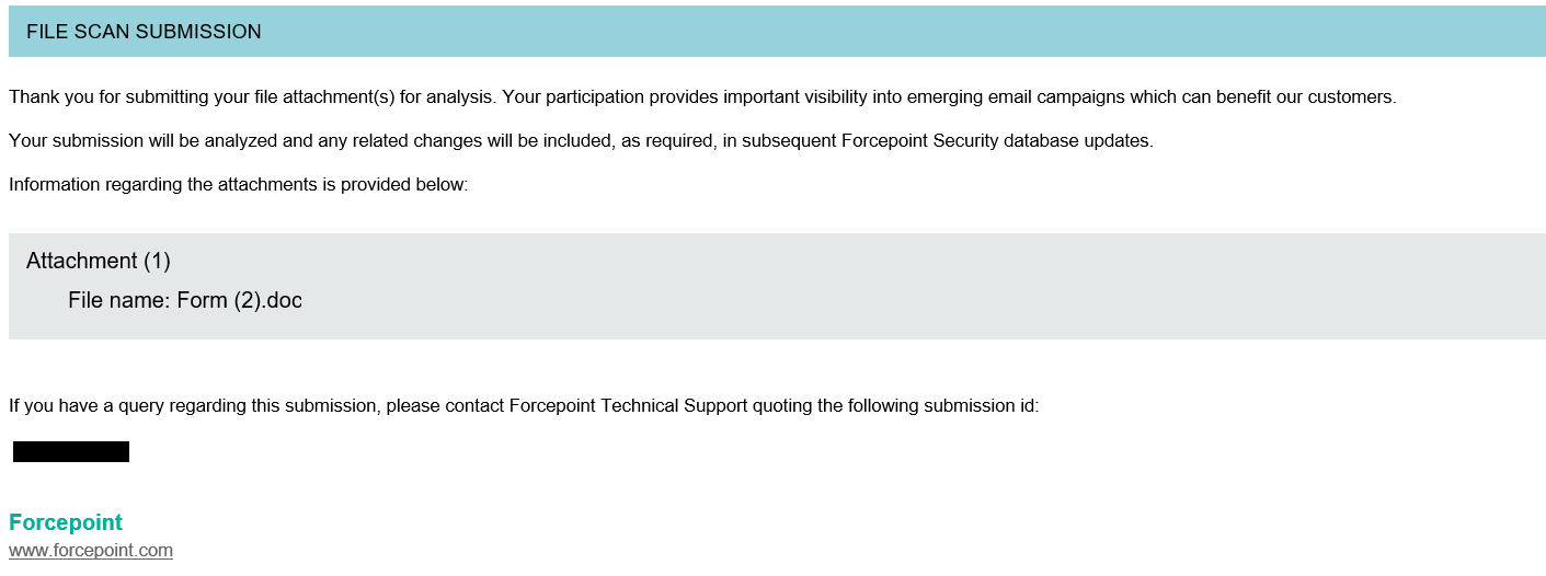 File Submission Tool