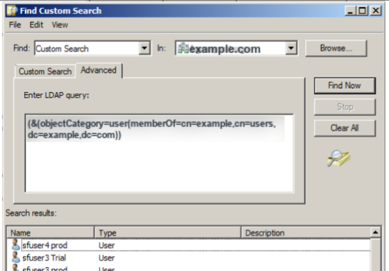 Using LDAP Query to Sync Users to Forcepoint ONE Portal