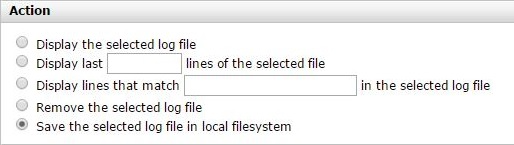 Collecting an extended.log, error.log or messages output from the Content Gateway