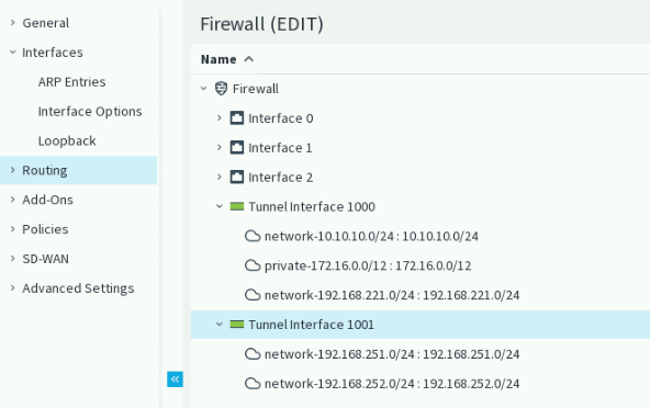 How to Configure a Route-Based SD-WAN between an On-Premises FlexEdge Secure SD-WAN Engine and ...