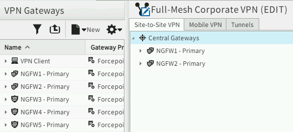 How to Configure Policy-Based VPN between two NGFW Engines