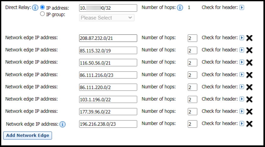 How to configure True Source IP in Email Security?
