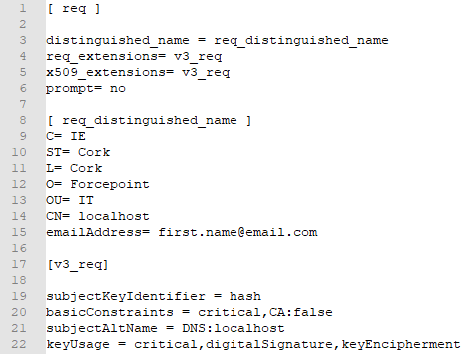 How to Create the Endpoint SSL Identity