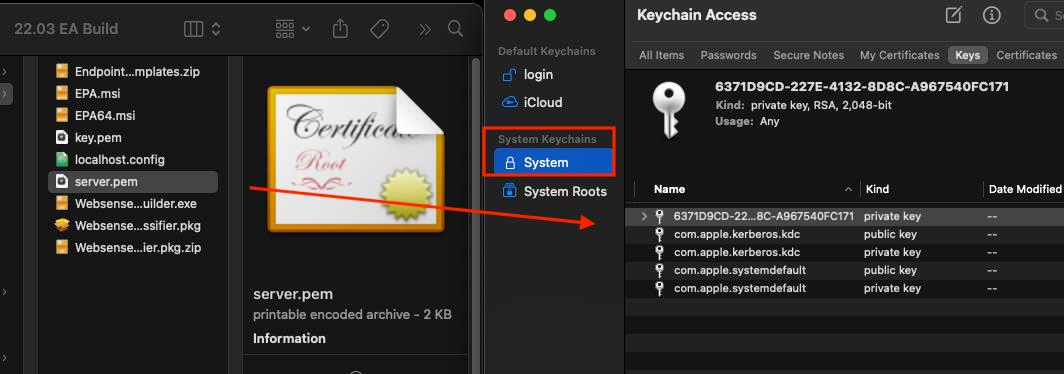 How to Create the Endpoint SSL Identity