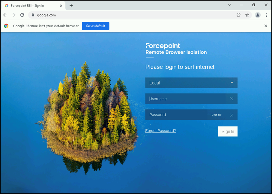 How to integrate Forcepoint RBI with Web Gateway which supports ICAPS ...
