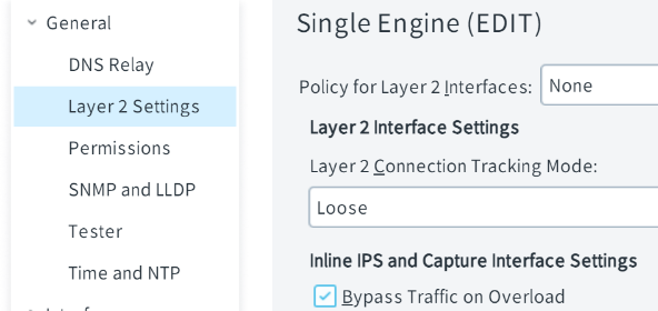 IPS and Layer 2 Firewall Elements Must Be Migrated to Secure SD-WAN Engines with Layer 2 ...