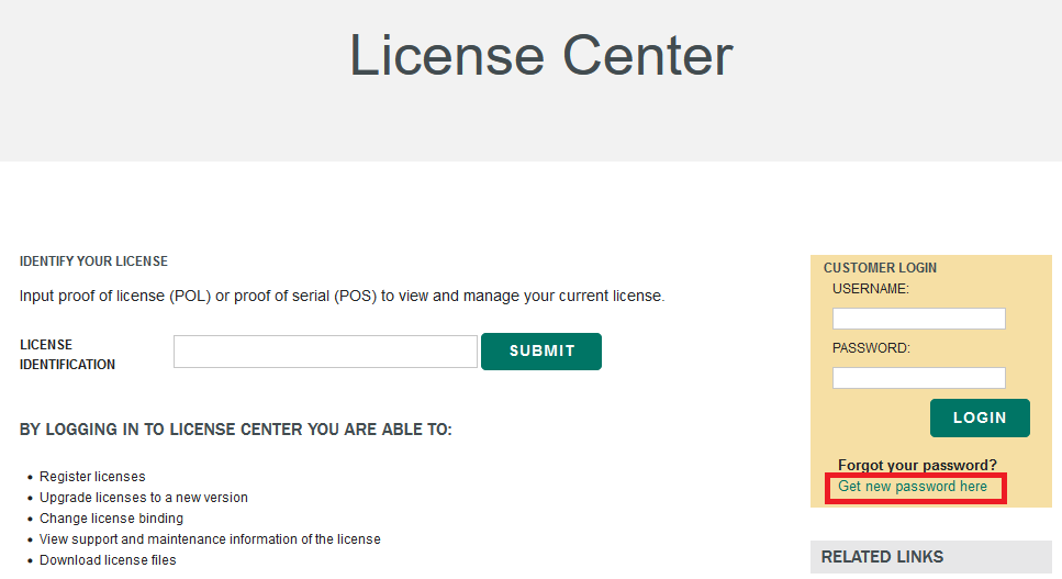 Registering a new user account in Forcepoint NGFW License Center