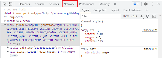 Collecting browser debug logs