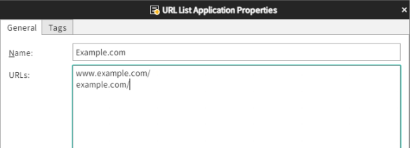 How to Configure URL List when the URL Includes Custom Port Number