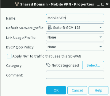 How to configure a Secure SD-WAN Engine Mobile VPN