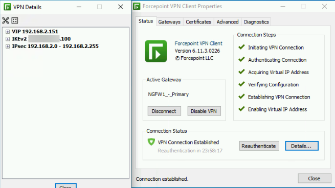 How to configure a Secure SD-WAN Engine Mobile VPN