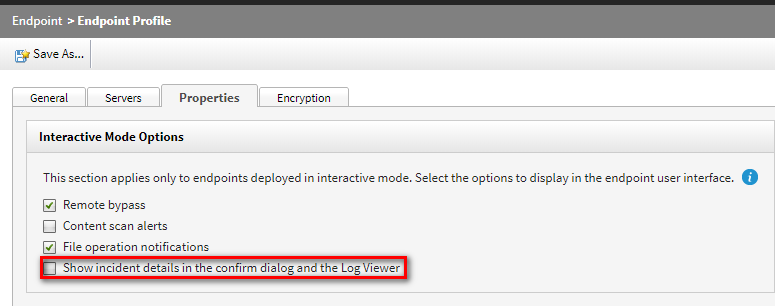 Customizing Forcepoint DLP Endpoint Client Messages
