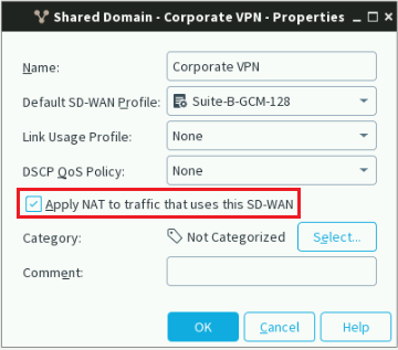 How to NAT Traffic Through a Policy-Based VPN