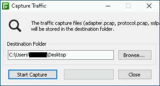 How to Capture Traffic with Forcepoint VPN Client for Windows