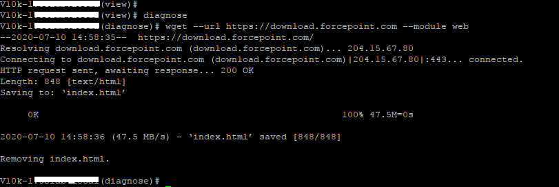 Forcepoint URL Database Download Failure Message Received on Forcepoint ...