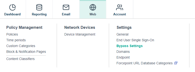 How to configure Microsoft Office 365 with Web Security Cloud