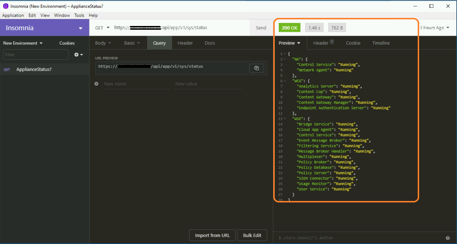 Using the RESTAPI with Forcepoint Web Security