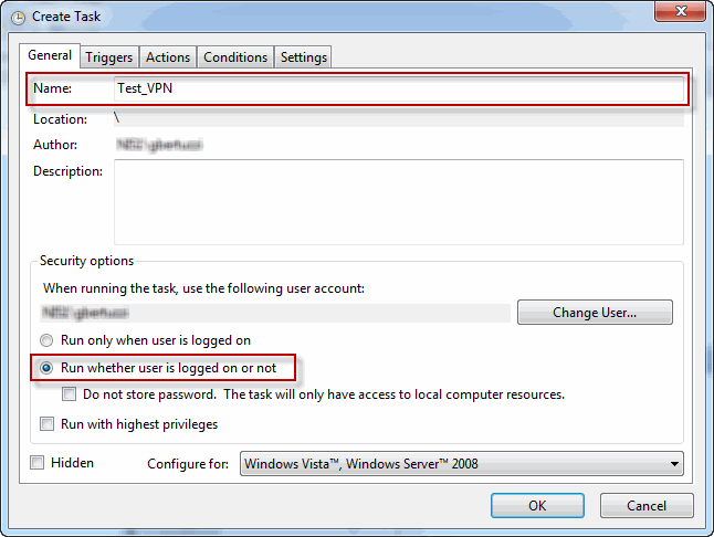 Creating an automatic VPN connection script for TRITON AP-DATA Email Gateway