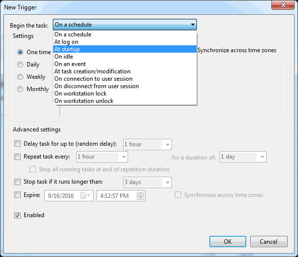 Creating an automatic VPN connection script for TRITON AP-DATA Email Gateway