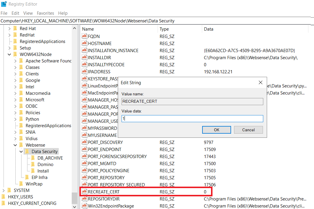 Forcepoint DLP CA.CER Certificate Expires Every 5 Years / DLP ...