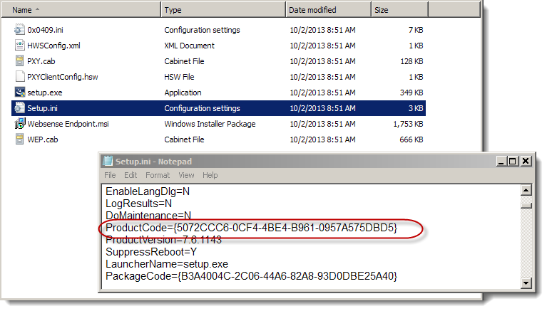 Forcepoint Web Security Endpoint installation for Hybrid