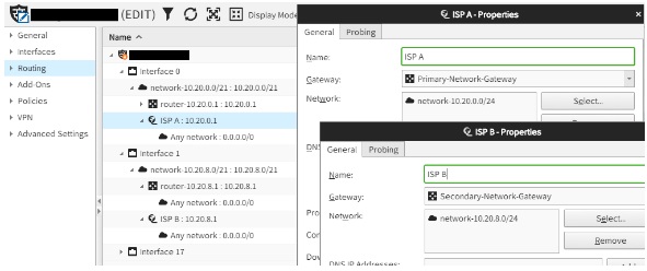 Default Route Using Netlink versus Router Element