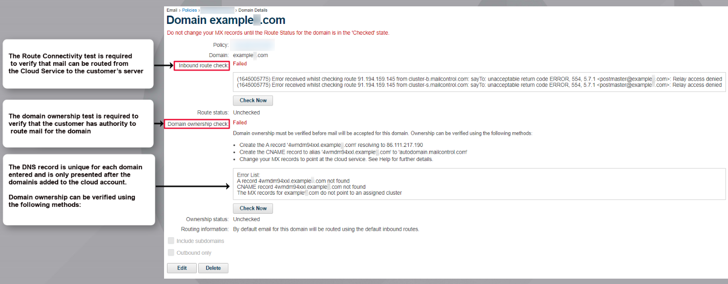 Adding a New Domain in Cloud Email Security