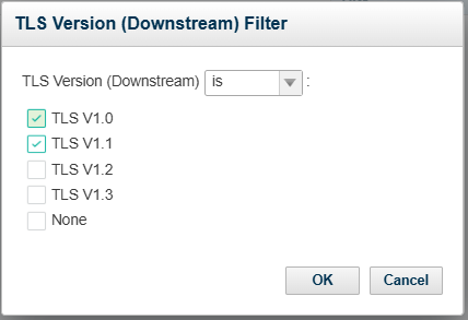 How to See Which Users and System Connect to Cloud Web Security Using a Deprecated TLS Version