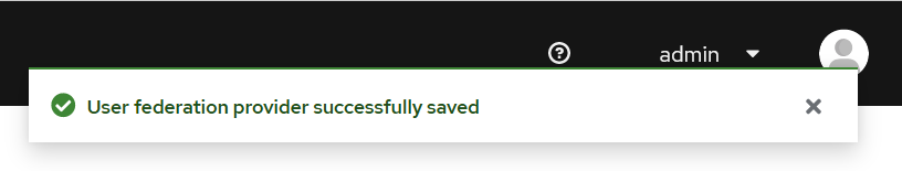 Keycloak User Federation Configuration (LDAP/AD)