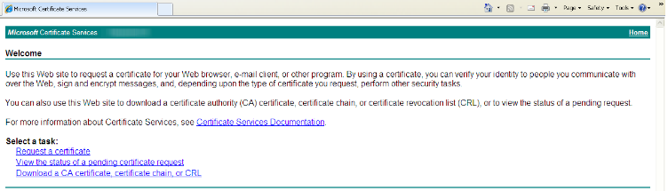 How to create a subordinate Certificate Authority