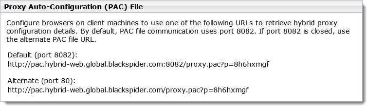 Forcepoint Web Security Endpoint installation for Hybrid