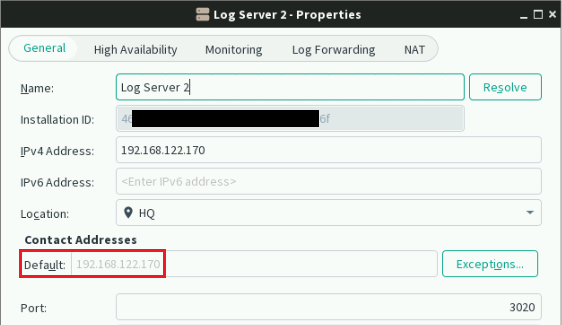 How to Use Locations and Contact Addresses with SMC and Security Engines